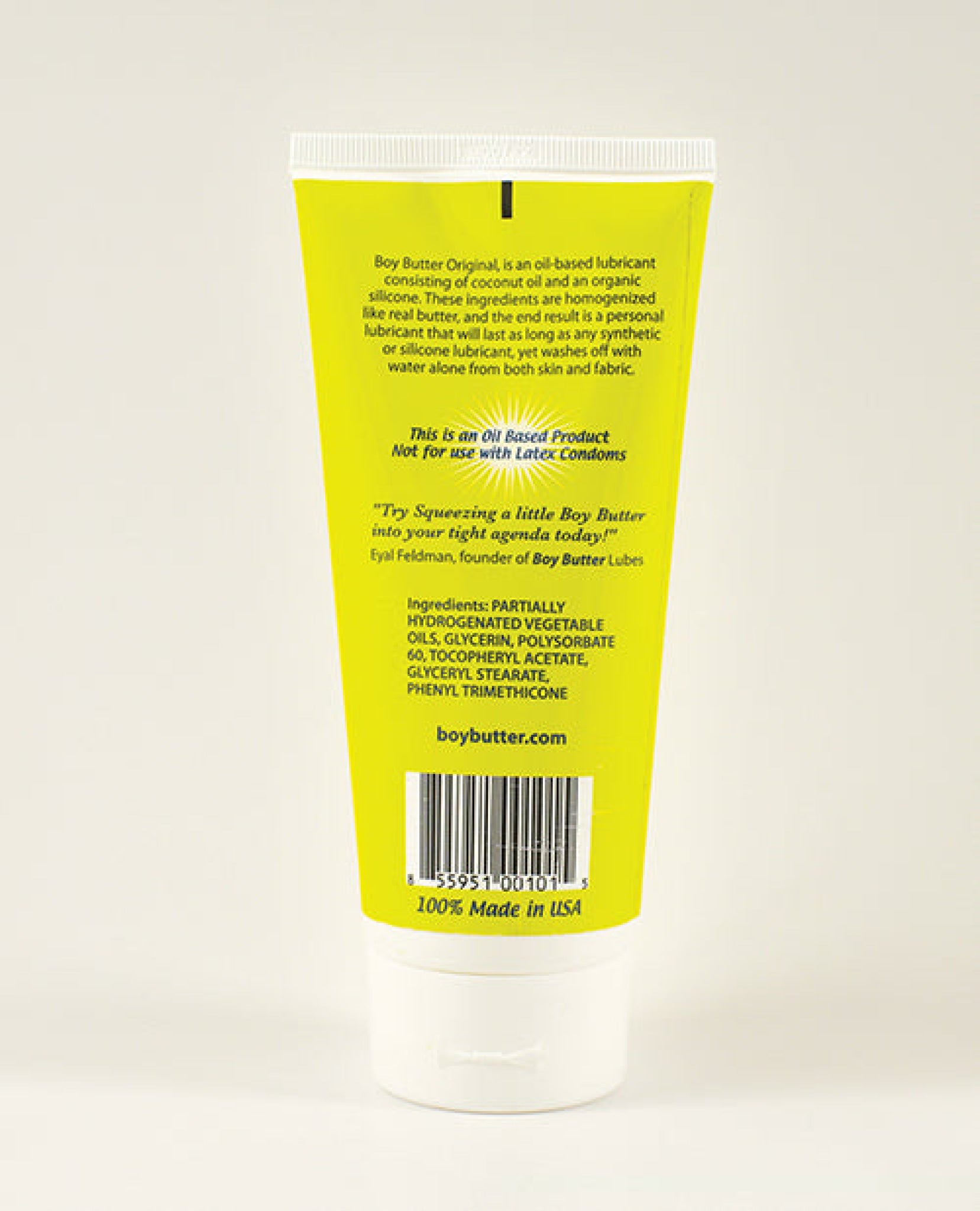 Boy Butter - 6 Oz Lube Tube - JLD
